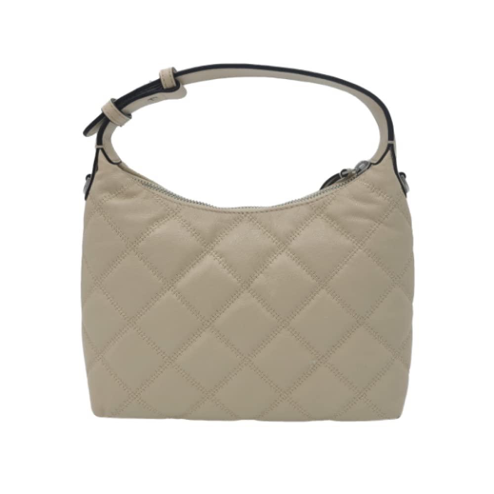 Tory Burch 87870 Willa New Cream With Silver Hardware Women's Mini Hobo Top Handle Bag
