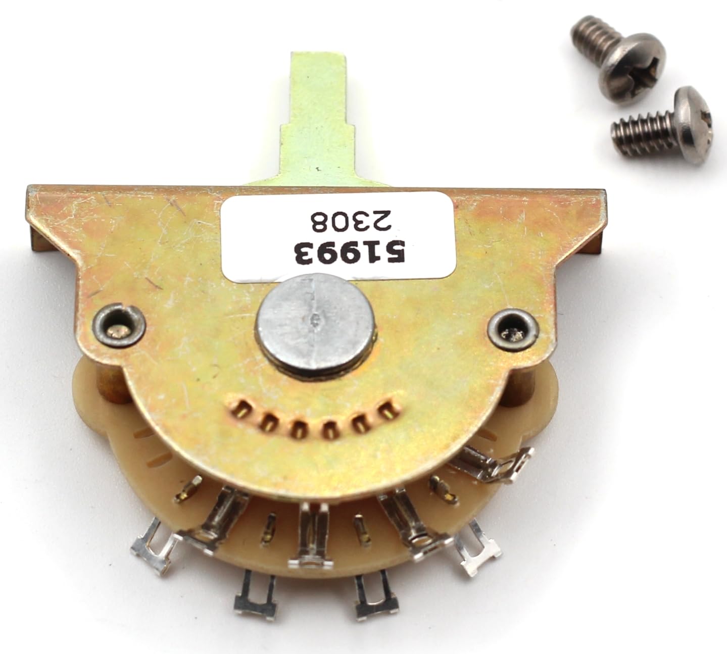 Oak Grigsby 5-Way Blade Switch for Telecaster and Stratocaster, 5-Way Pickup Selector Switch, Includes Mounting Screws, Pack of 5
