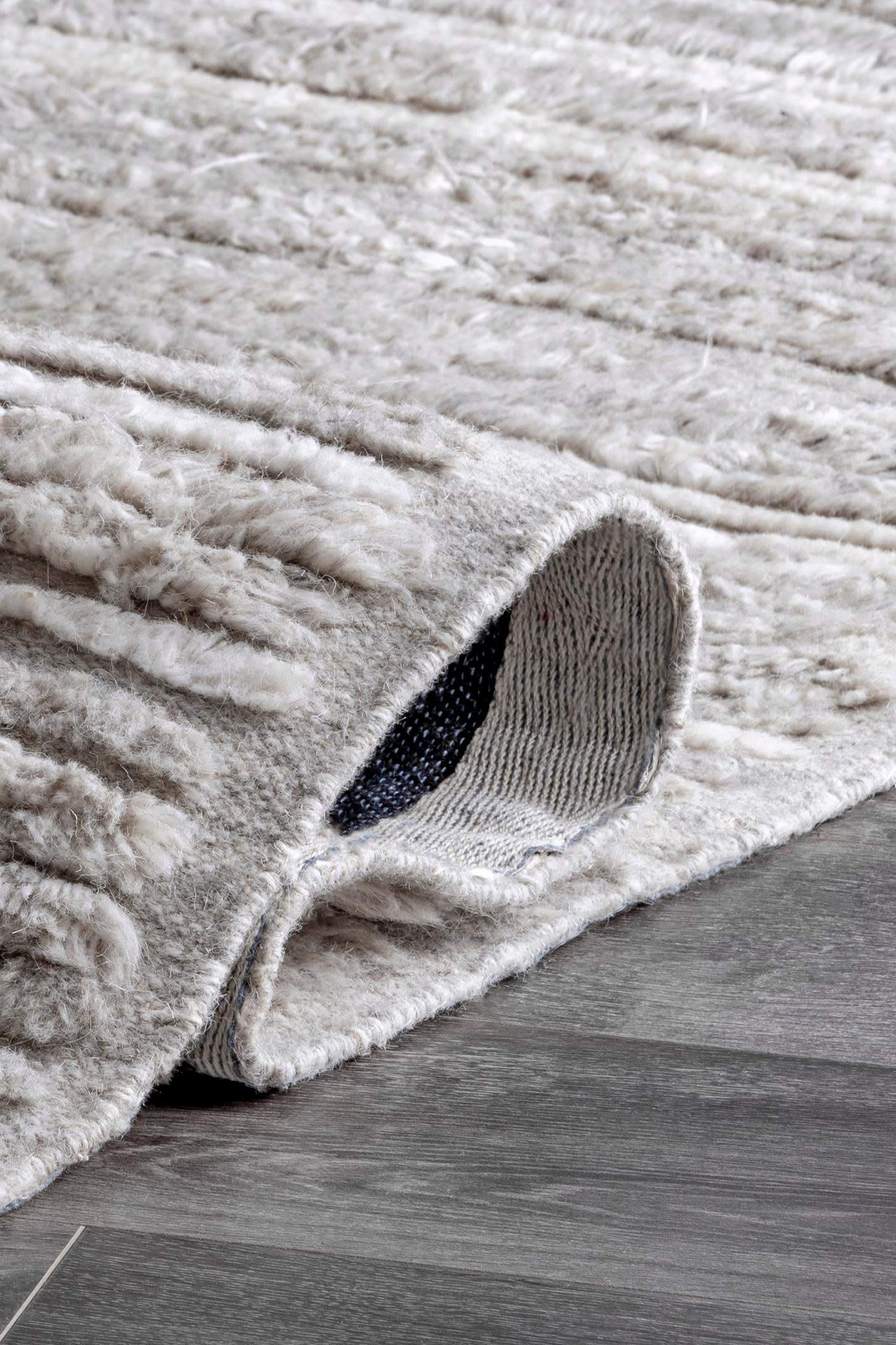 nuLOOM Jolene Shaggy Striated Area Rug, 8x10, Grey