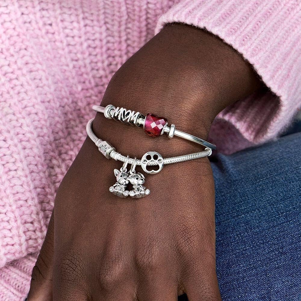 PANDORA Shape of Love, Fuchsia Rose Crystal