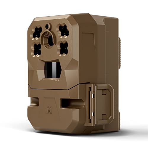 Moultrie Edge Cellular Trail Camera -Auto Connect - Nationwide Coverage - 720p Video with Audio - Built in Memory - Cloud Storage - 80 ft Low Glow IR LED Flash