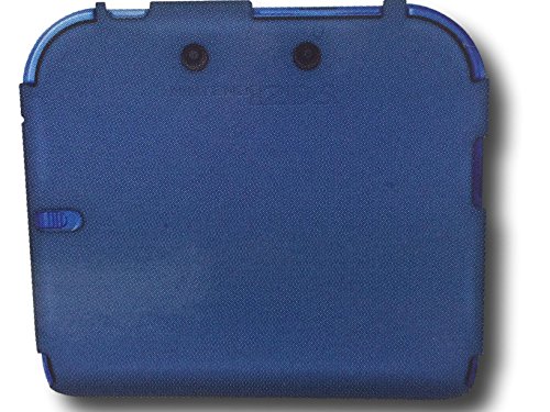 PdP Silicone Protective Case Compatible with Nintendo 2DS – Non-Slip Textured Grip Nintendo 2DS Case – Full Front and Back Protection 2DS Non-Screen Protector – Cute and Modern Colors (Blue)