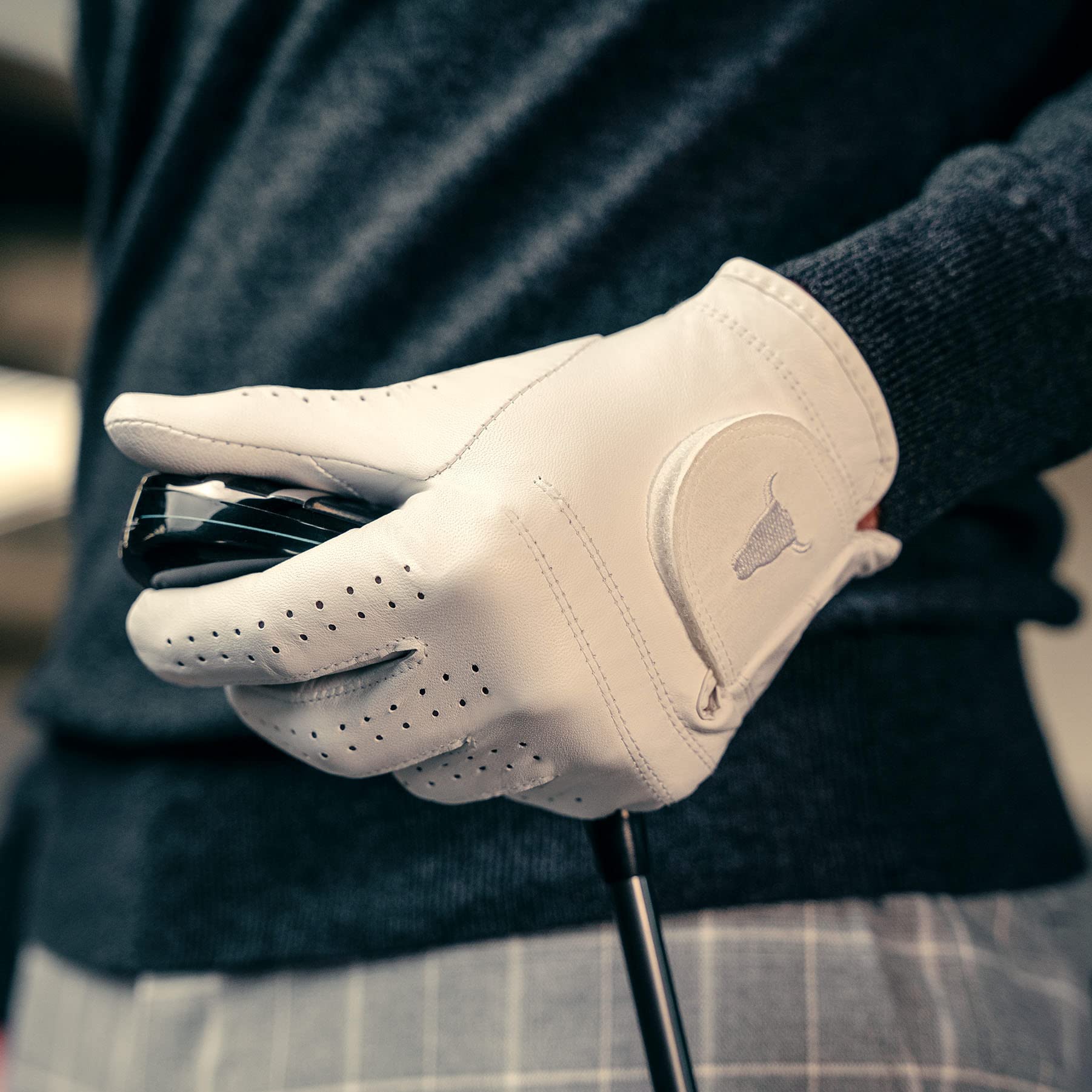 TORRO Luxury, Full Cabretta Leather Golf Glove - Left Hand, for Right-Handed Golfer (Small)