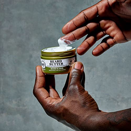 SoftSheen-Carson Magic Men's Grooming Conditioning Beard Butter With Cocoa Butter and Cedarwood Oil, Moisturizes, Softens and Define With No Drying Alcohol, 3.5 ounces
