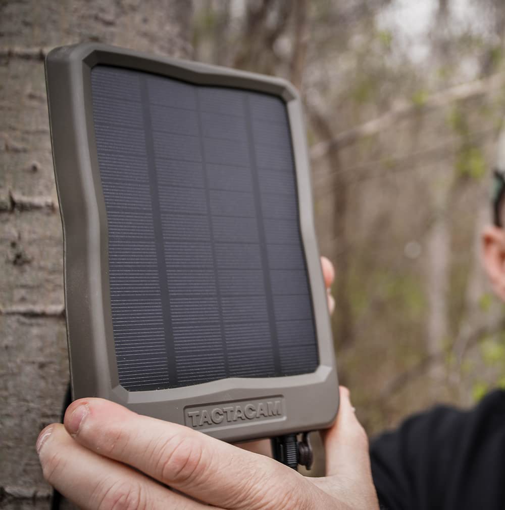 TACTACAM Reveal External Solar Panel for All Reveal Cellular Trail Cameras X Pro, X 2.0, SK, XB, Gen 1 (Solar Panel)