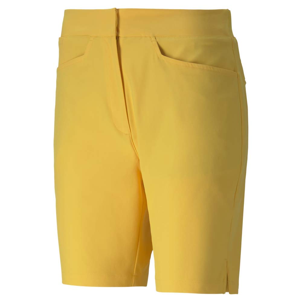 PUMA Golf Women's 2019 Pounce Bermuda, Super Lemon, XX-Small