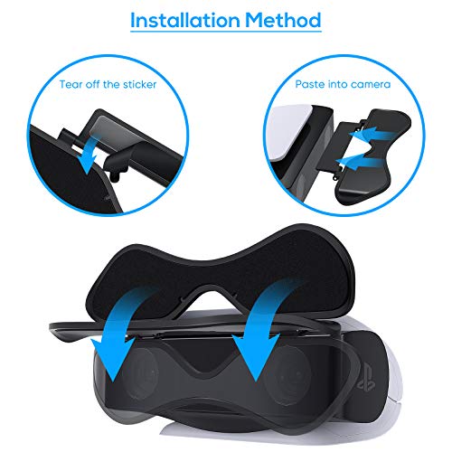 Privacy Cover for PS5 Camera, Privacy Shield Protective Lens Cover for PS5 HD Camera (Camera NOT Included)