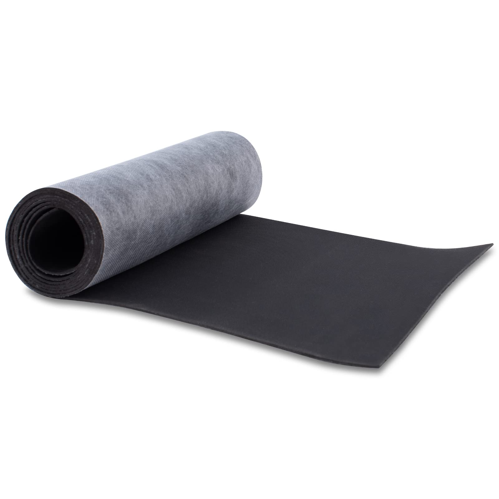 TroyStudio Mass Loaded Vinyl Sound Proof Barrier, 1.25 Ibs/sq ft, 1 x 8 Feet MLV Insulation Sheet, Anti Vibration Deadening Soundproofing Material