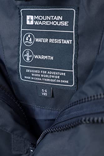 Mountain Warehouse Fell Kids 3 in 1 Jacket - Packaway Hood, Triclimate Coat Navy 11-12 Years