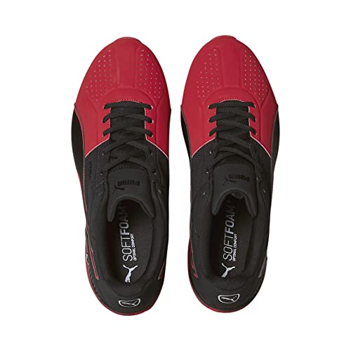 PUMA Men's CELL SURIN 2 SPORT BLOCK Sneaker, Puma Black-High Risk Red, 8