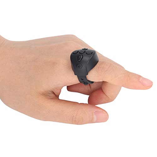 Remote Control Page Turner, 10M Remote Control for Android Phones (Black)