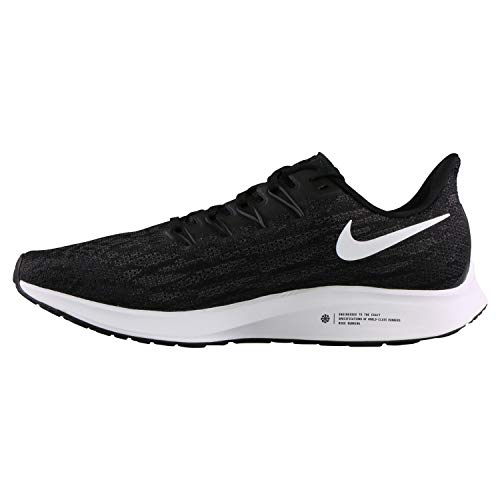 Nike Men's Running Shoes, Black Black White Thunder Grey 002, 10 UK