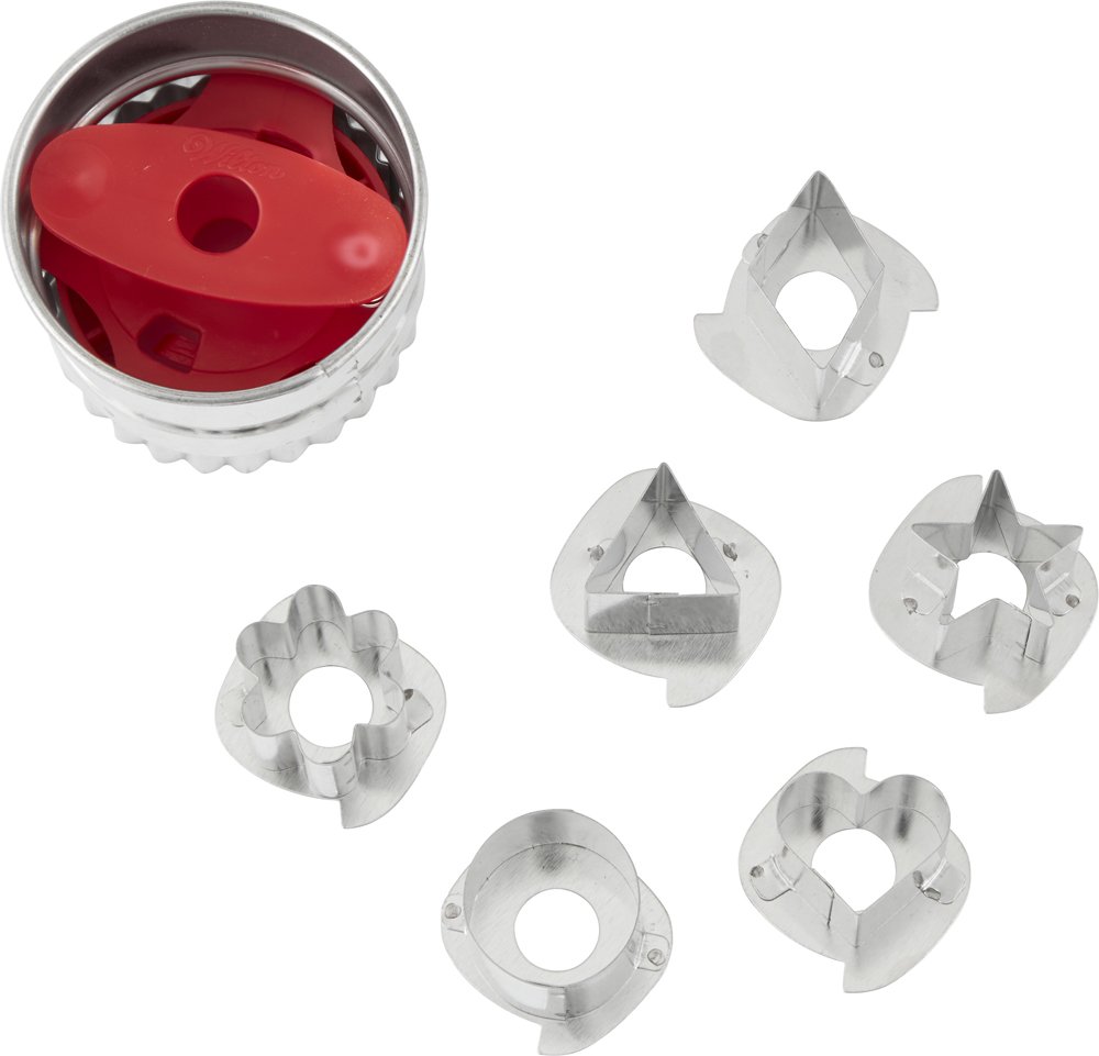 Wilton Linzer Cookie Cutter Set, 7-Piece