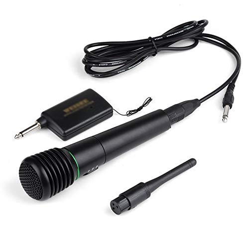 VIBY Wired 2in1 Handheld Microphone Mic Receiver System Undirectional Professional Microphone for KTV Speech Amplifiers