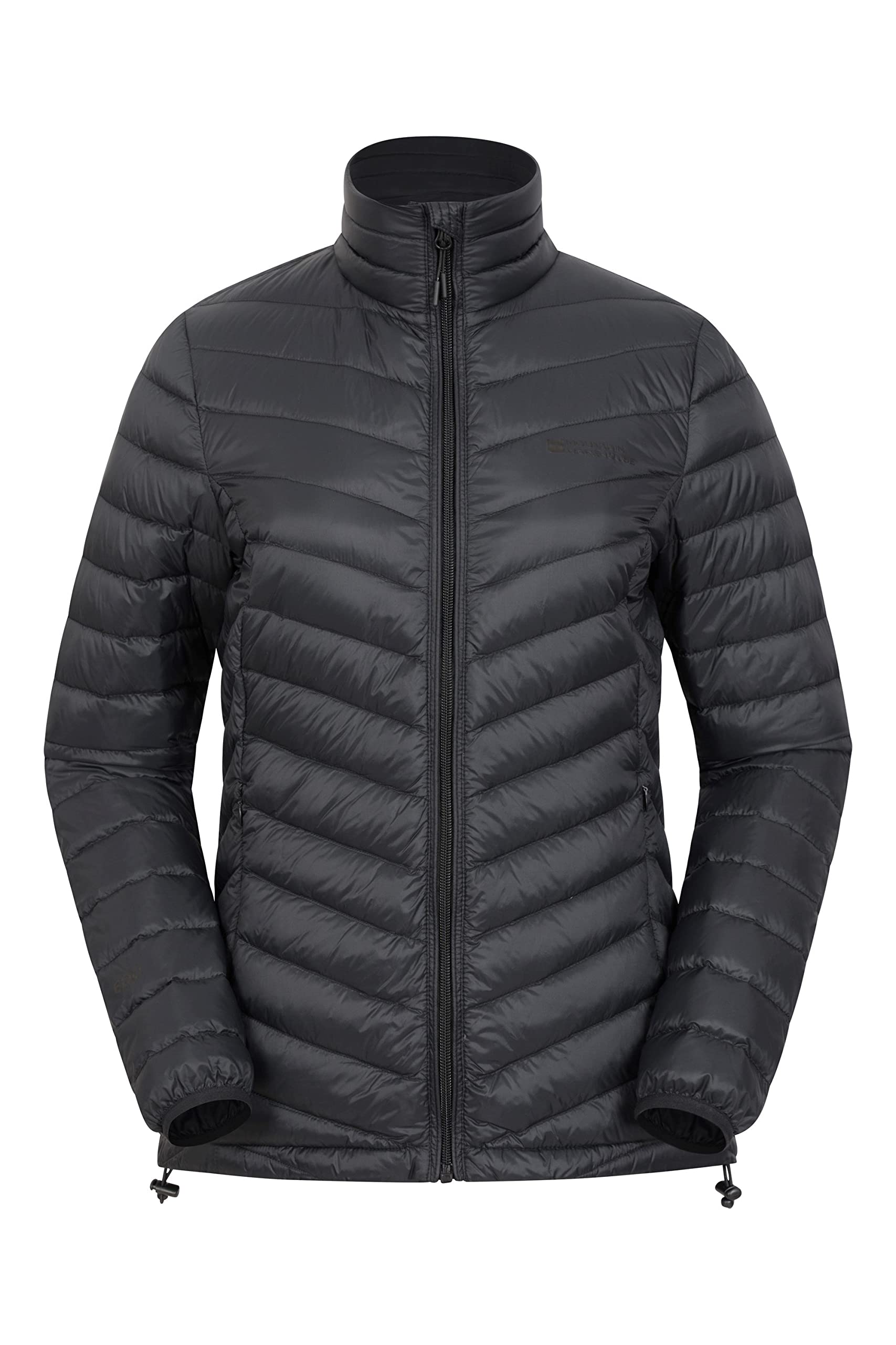 Mountain Warehouse Featherweight Down Womens Jacket - Rain Coat Black 12