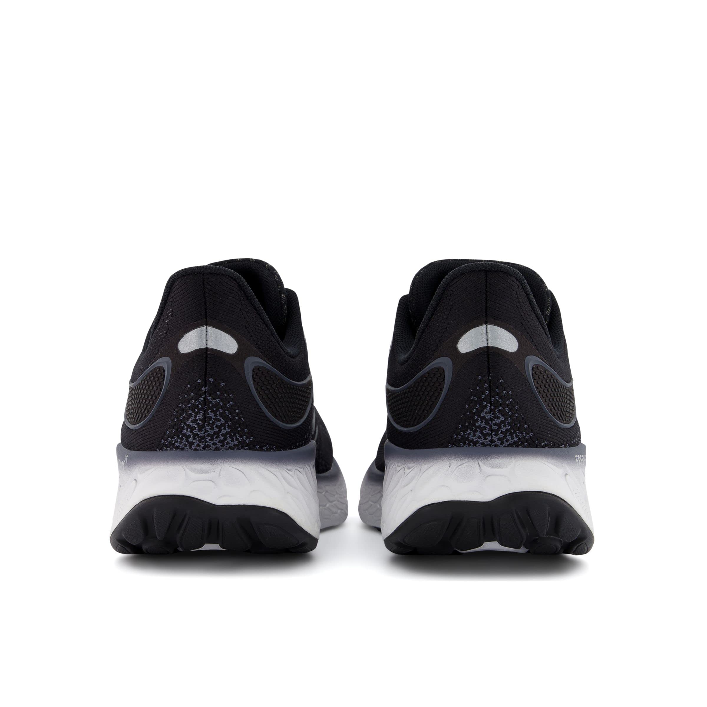 New Balance Men's Fresh Foam X 1080 V12 Running Shoe, Black/Thunder/White, 9.5 Wide