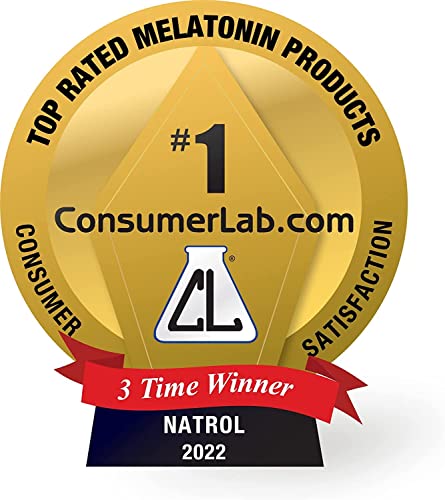 Natrol, Advanced Sleep Maximum Strength 10 mg Tablets, Melatonin, 60 Count