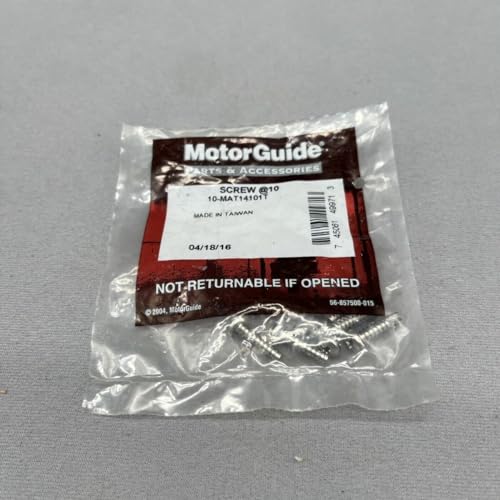 MotorGuide Marine Parts Screw QTY-(10) Part No. 10-MAT14101T