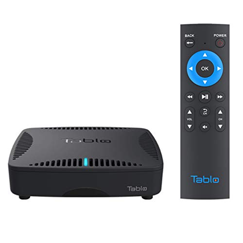Tablo Quad HDMI [TQNS-HDMI-4B-01-CN] Over-The-Air [OTA] Digital Video Recorder [DVR] - with WiFi, Remote, Black