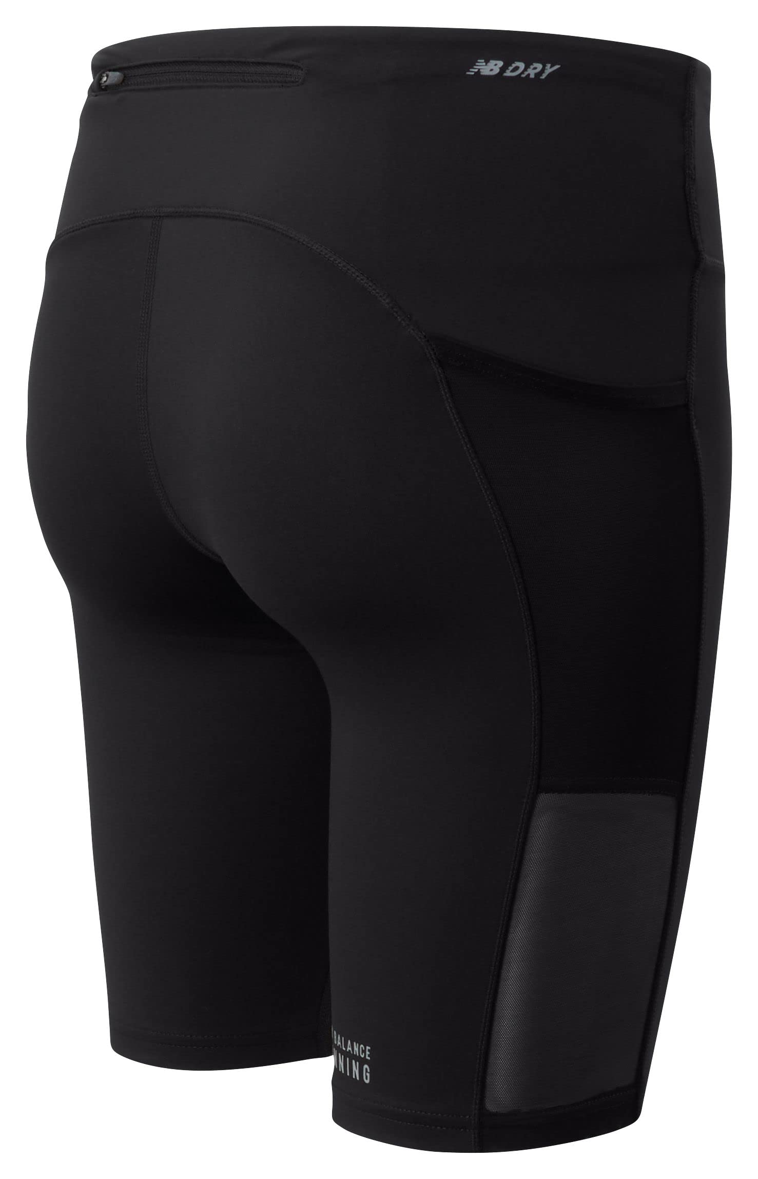 New Balance Women's Impact Run Bike Short, Black, X-Large