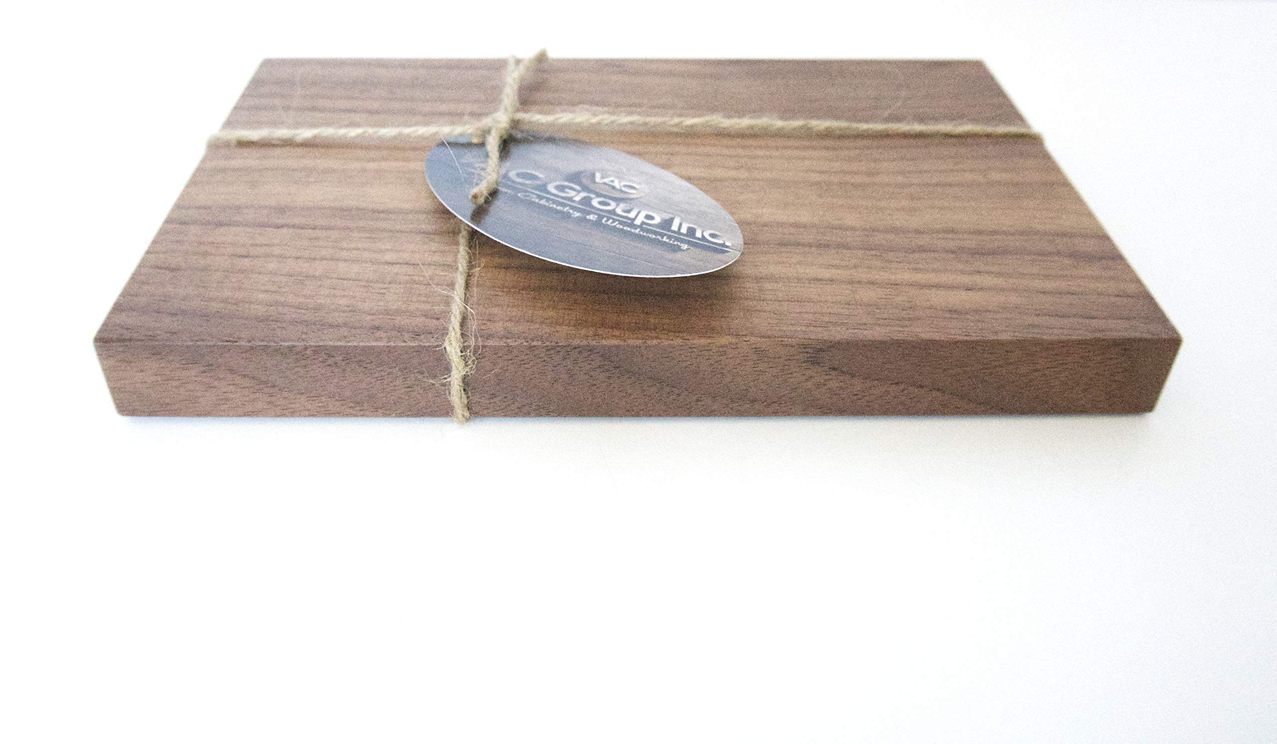 Walnut Solid Wood Cutting Board. Premium. Luxury Style. Handcrafted in Chicago. Butcher Block Style. Made in USA. Oiled & Ready for Use! 8"x5"x3/4"