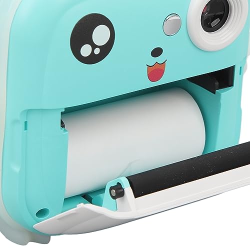 Print Camera, 24MP Cartoon Smart Camera for Pictures Shooting (Blue)