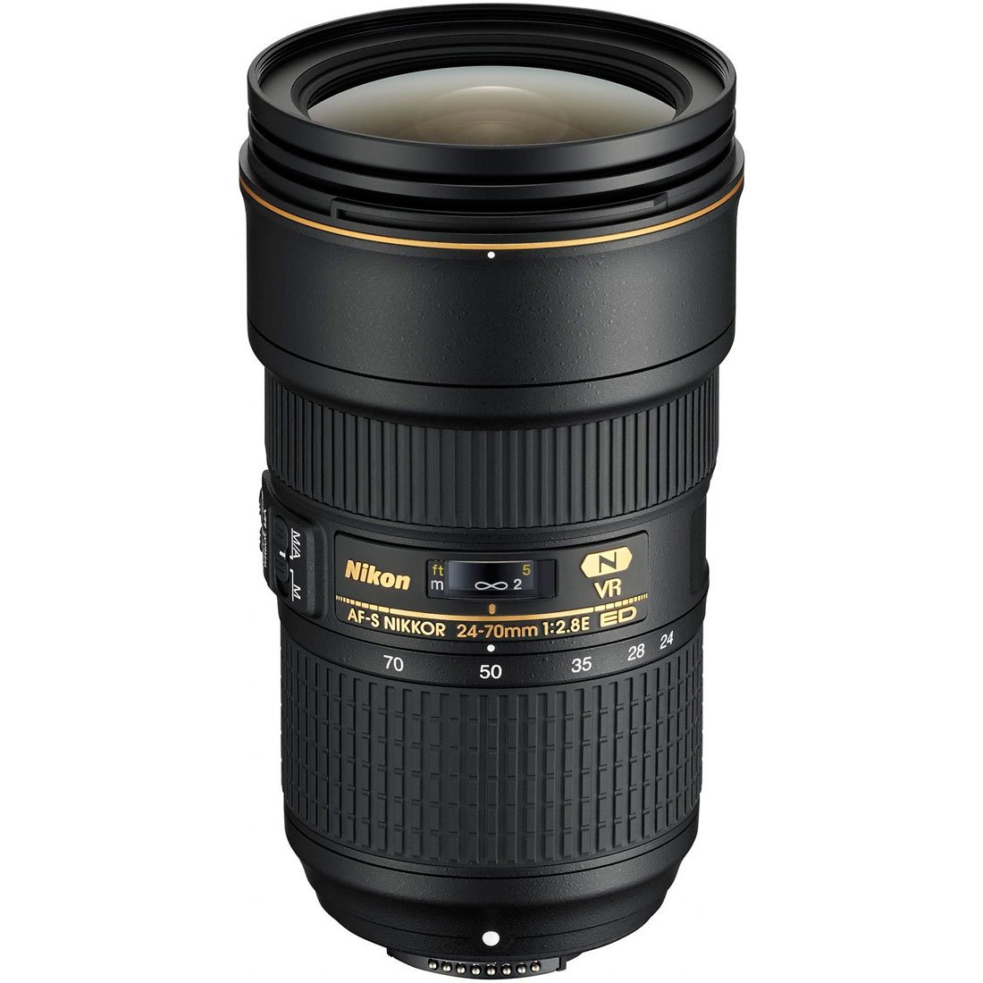 Nikon 24-70mm f/2.8E VR AF-S ED Nikkor Zoom Lens - (Renewed)