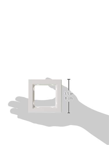 MK Electric Echo 1G Glossy White Finish Modular Frame