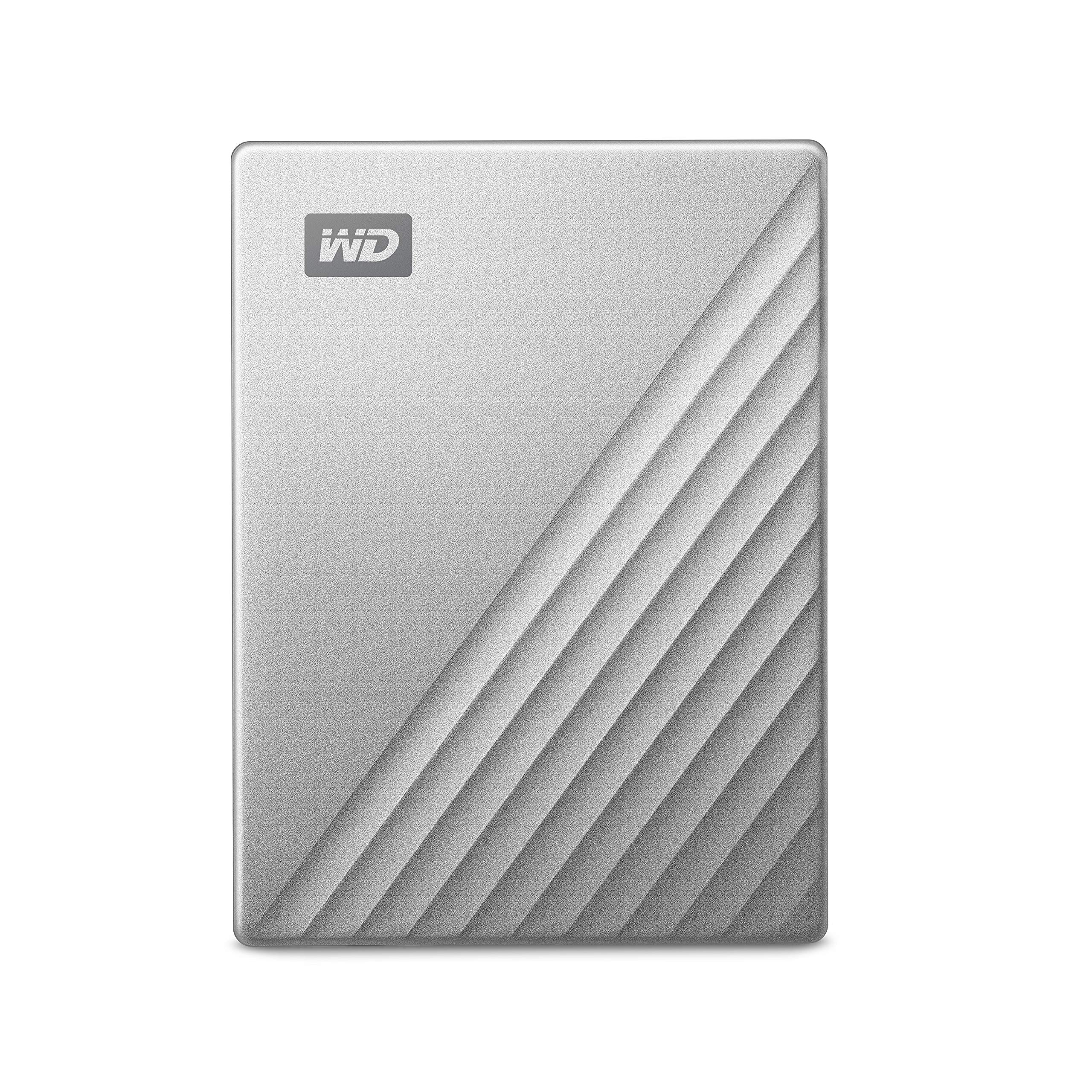 Western Digital 5TB My Passport Ultra for Mac Silver Portable External Hard Drive HDD, USB-C and USB 3.1 Compatible - Western DigitalBPMV0050BSL-WESN