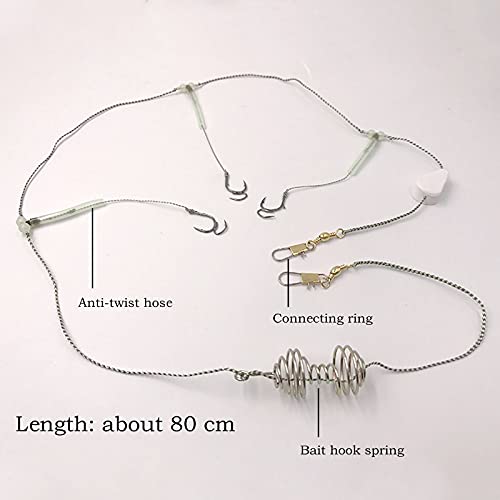 WRLRUILIAN Fishing Accessories 1 0PCS, Fish Hook Bulk Ghost Teeth, Mouth, Beans, Beans, Fishing Hooks Fishing Tools (Color : A)