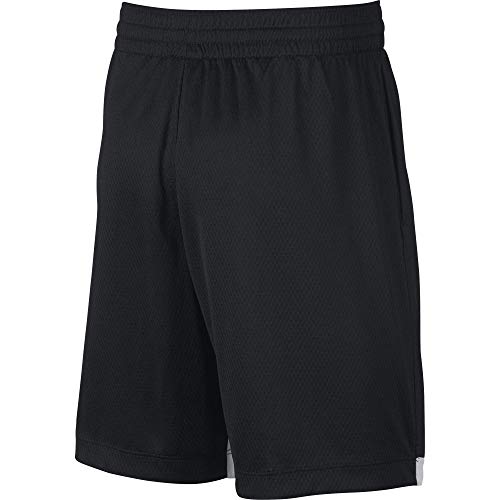 Nike 8" Dry Short Trophy, Dri-FIT Boys' training shorts, Athletic shorts, Black/White/White, L