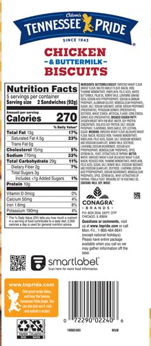 Odom's Tennessee Pride Chicken & Buttermilk Biscuits, 10 Ct