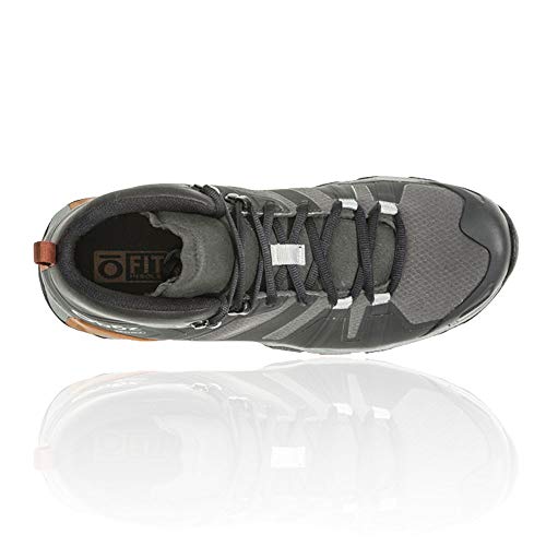 Oboz Arete Mid B-DRY Hiking Boot - Men's Black/Copper 10.5