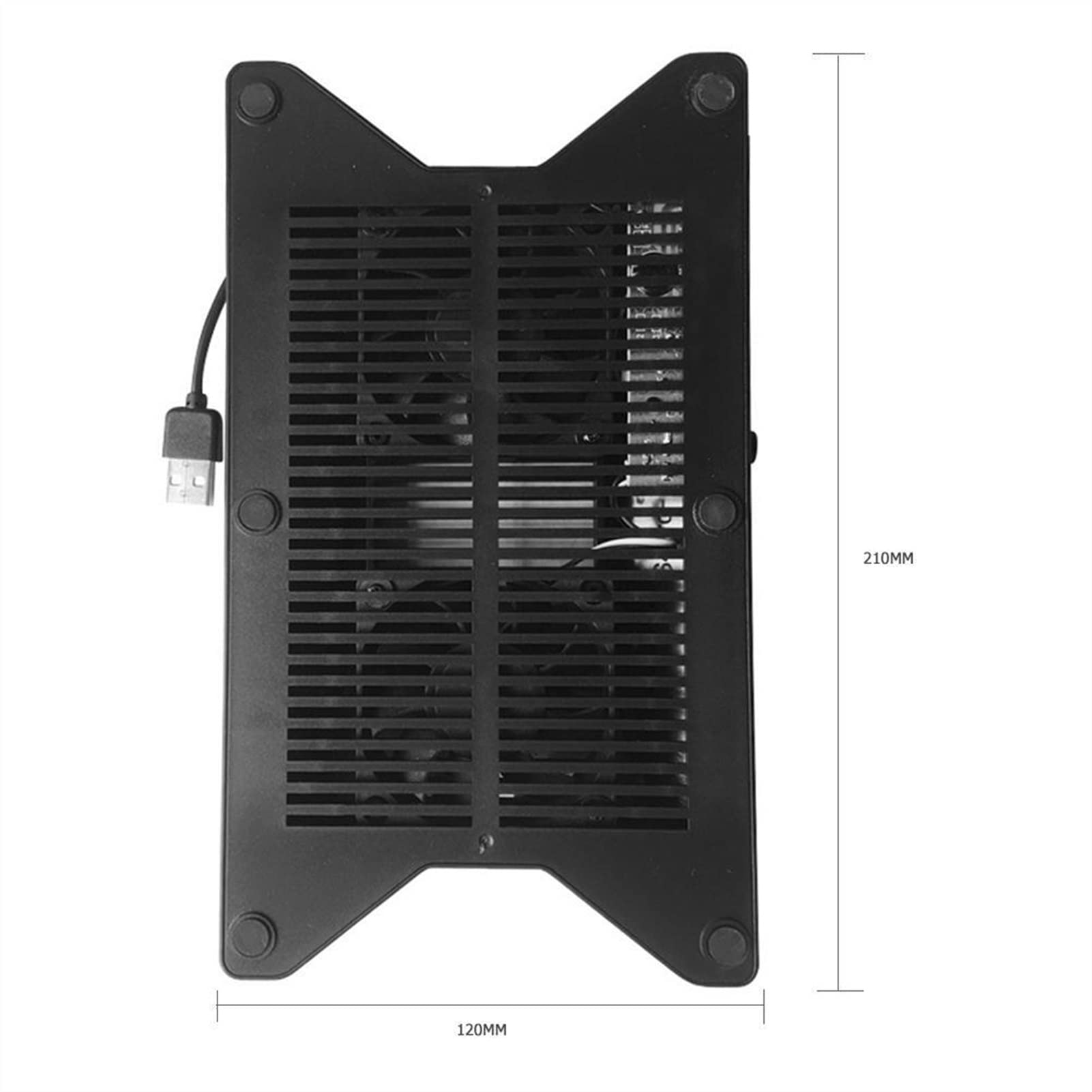 TX GIRL Cooling Fan Vertical Stand Smooth Appearance Superb Craftsmanship Charging Dock USB 3 Hub for PS4 Pro (Size : 2.36x2.36x0.59'')