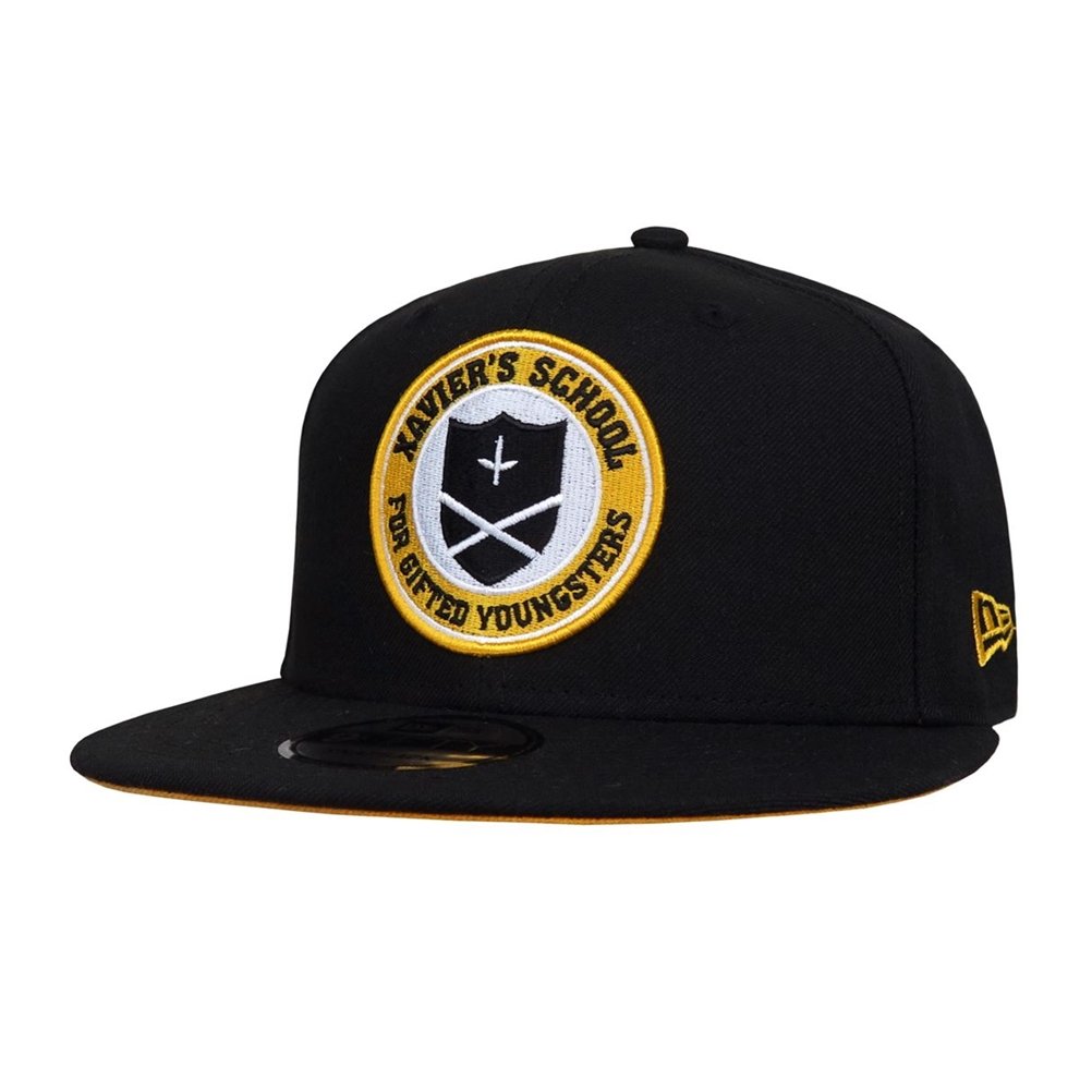 New Era X-Men Xavier Institute 9Fifty Adjustable Hat Black
