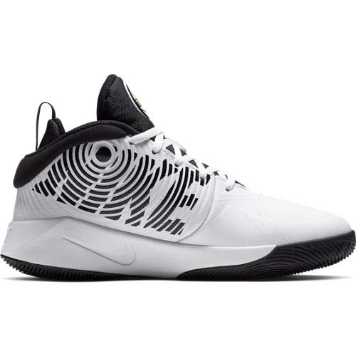 Nike Unisex-Kid's Team Hustle D 9 (GS) Sneaker, Game Royal/Black-White, 5Y Regular US Big Kid