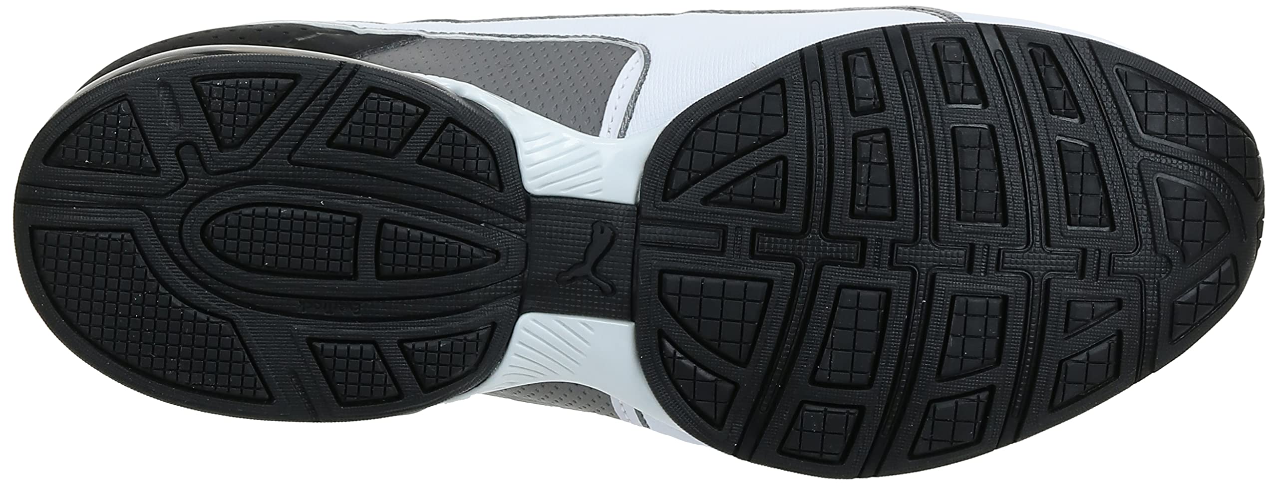 PUMA Mens Cell Surin 2 Cross Trainer, MATTE Charcoal Gray-PUMA Mens White, 11
