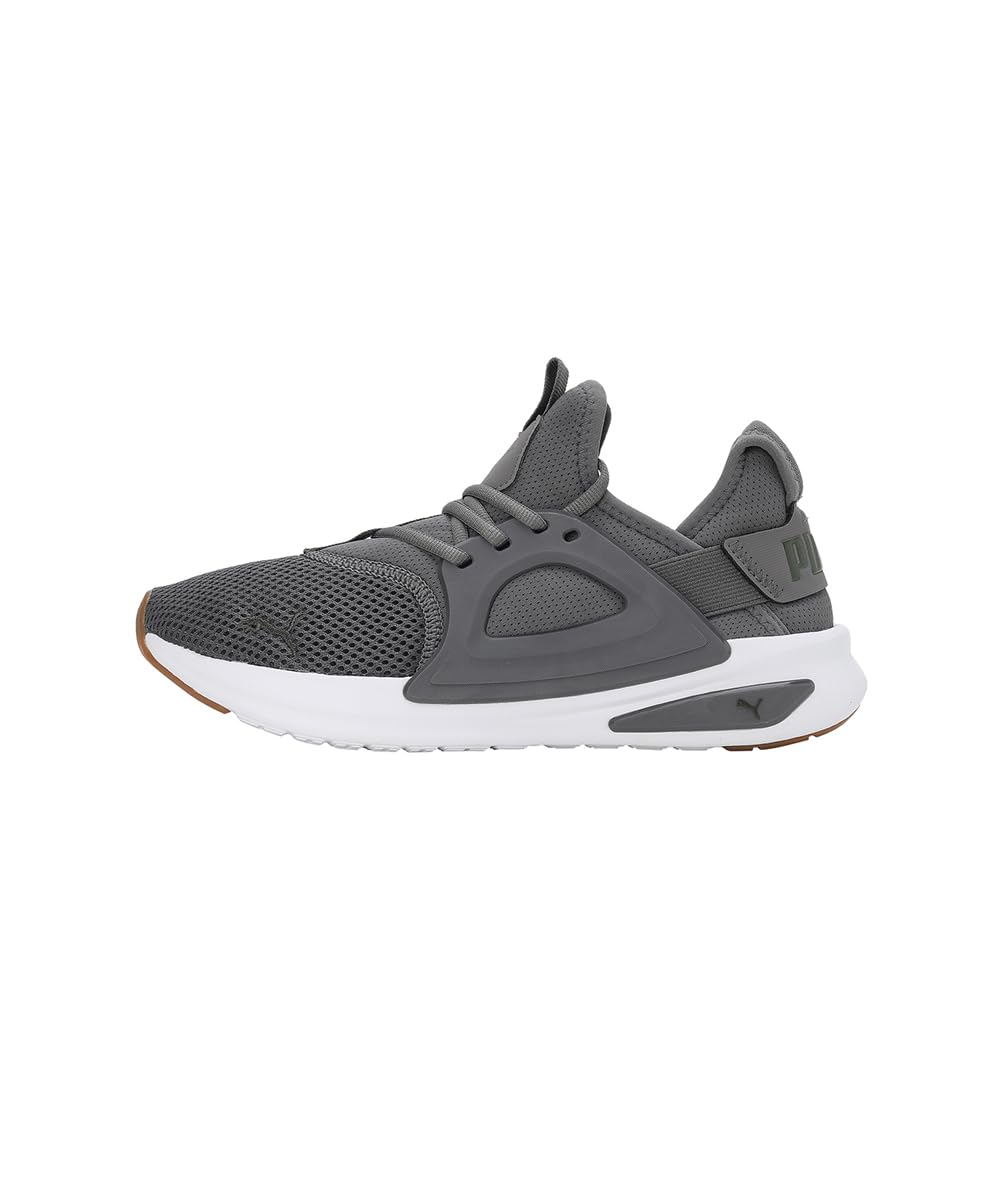 PUMA(プーマ) Unisex's Running Training Sneakers Athletic Shoes, Cool Dark Grey/Martle/Gum/Puma White, 27.0 cm