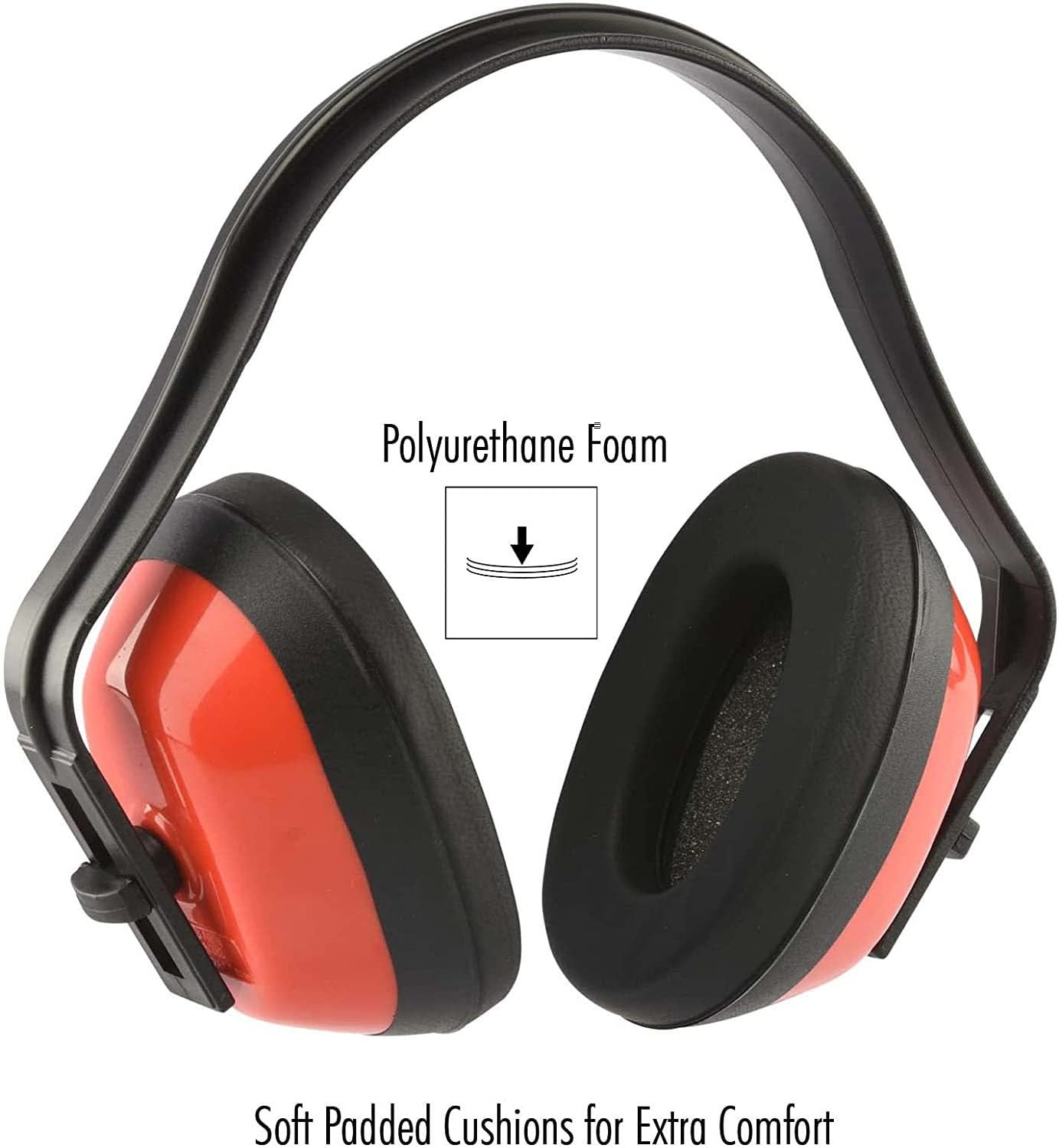 NEIKO Earmuffs, Clear, 1 Pack