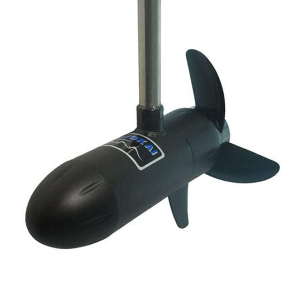 RANZHIX Trolling Motor 12V 65 lbs Shaft Bow Mount Electric Trolling Motor with Propeller for Inflatable Boats Fishing Boat