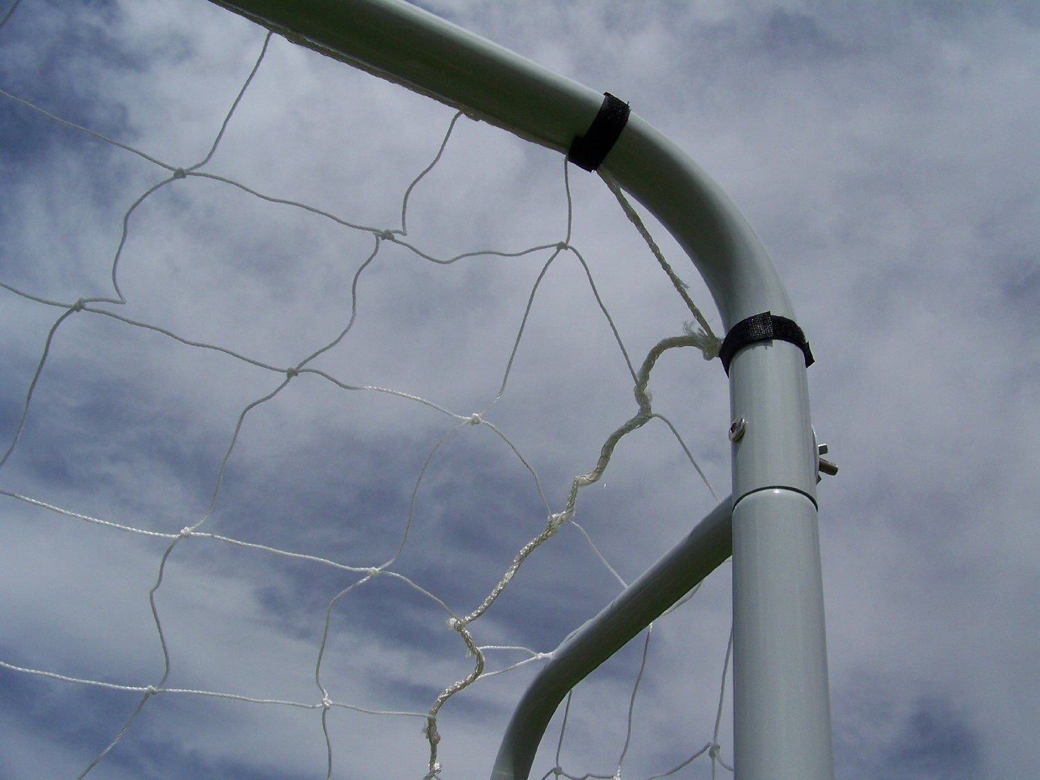 Official Size 24 X 8 X 5 Ft. Steel Soccer Goal. Heavy Duty Frame w/Net. Tournament, Regulation Size. Professional Portable Practice Training Aid. 24 X 8, 24x8(1Net)