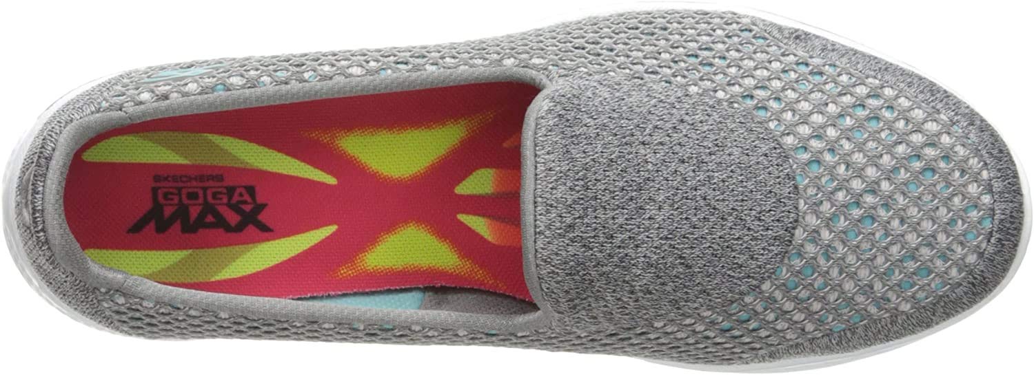 Skechers Performance Women's Go Walk 4 Kindle Slip-On Walking Shoe,Gray,10 M US