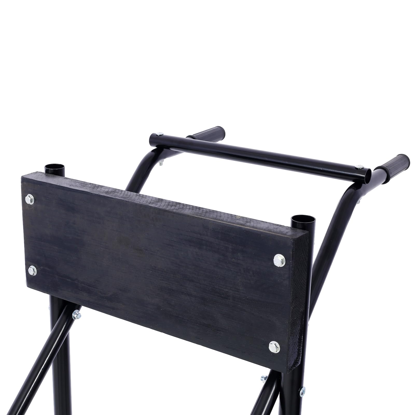 Miscoos Outboard Boat Motor Stand, Engine Carrier Cart Dolly for Storage, 315lbs Weight Capacity, w/Wheels (Black)
