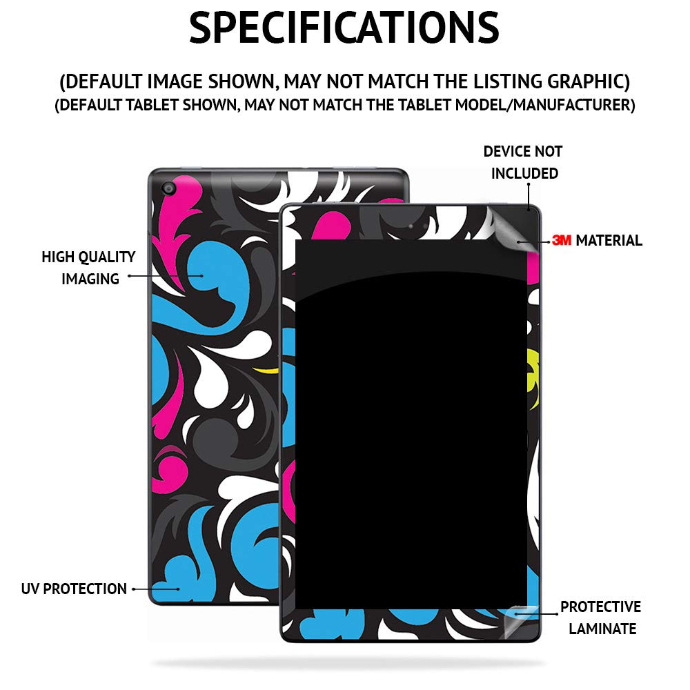 MightySkins Skin for Microsoft Surface Duo - Graffiti Wild Styles | Protective, Durable, and Unique Vinyl Decal wrap Cover | Easy to Apply | Made in The USA