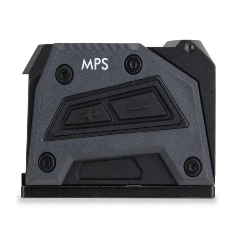 Steiner MPS Pistol Sight Handgun Red Dot Sight with 1x Magnification Bundle with Cap and Microfiber Lens Cloth (3 Items)