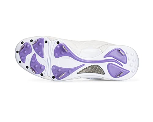 RIP-IT Women's Diamond Metal Softball Cleats - Softball Shoes for Women - White - Size 11
