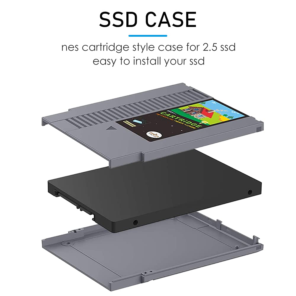 RETROFLAG NESPi 4 Case, Pi 4 Case with SSD CASE,USB-C Power Supply,HDMI Splitter Switch & Cooling Fan & Heatsinks for Raspberry Pi 4 Model B
