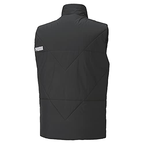 PUMA Men's Essentials Padded Vest, Black, X-Small