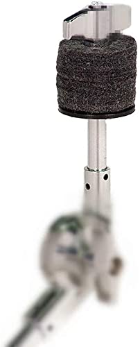 TUOREN Set of 21 Pieces Cymbal Replacement Accessories Cymbal Felts Hi-Hat Clutch Felt Hi Hat Cup Felt Cymbal Sleeves with Wing Nuts, Washer Replacement Black