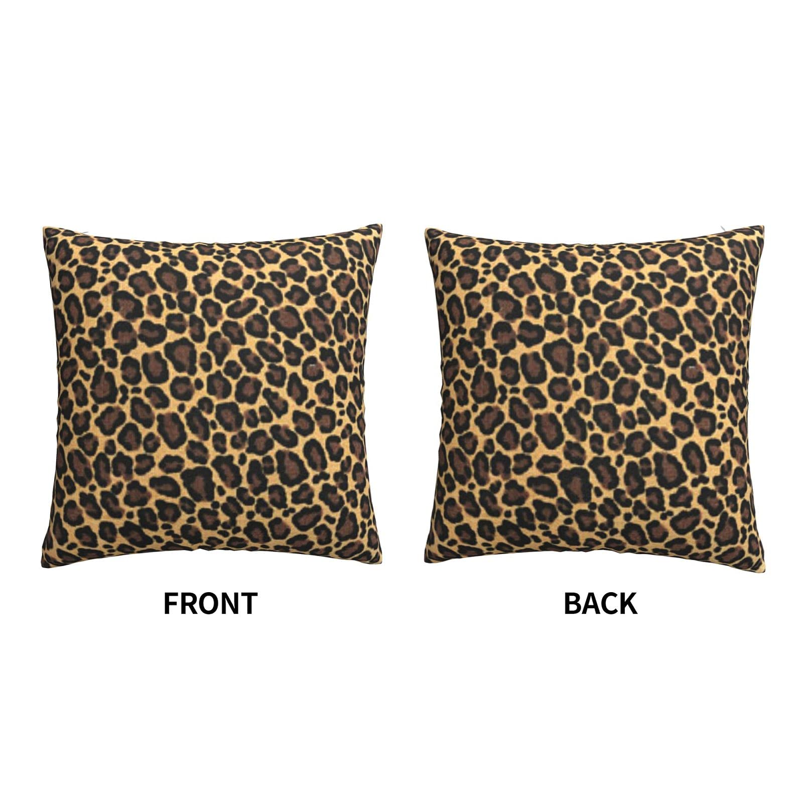 simple socks Leopard Skin Pillowcase Bedroom/Living Room/Room/Sofa Pillow Cover Pillowcases 18 x18inch